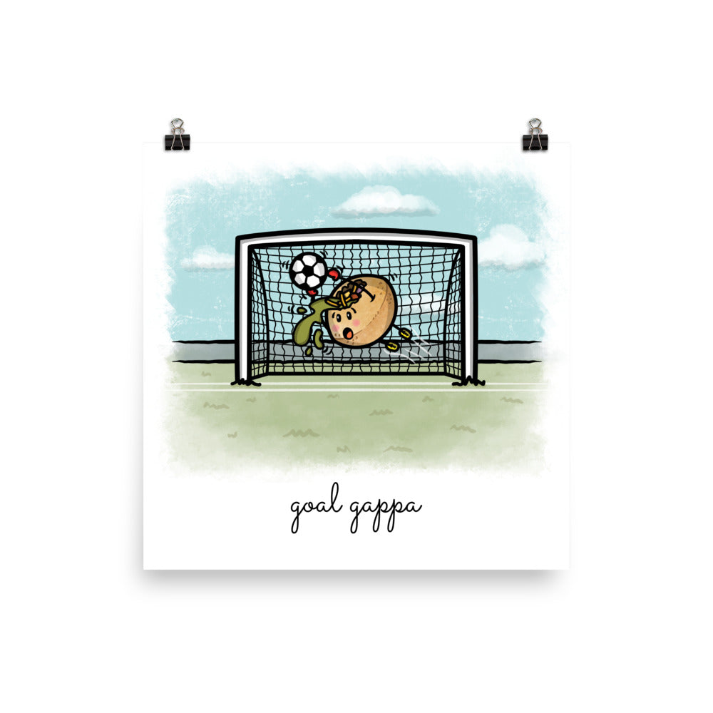 Goal Gappa - Art Print – The Cute Pista