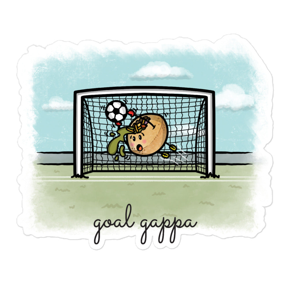Goal Gappa - Sticker – The Cute Pista