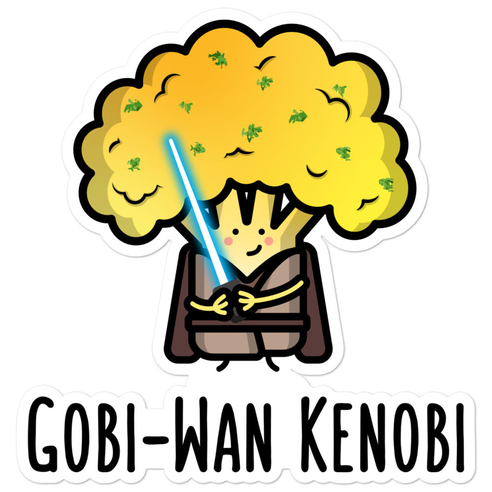 Gobi Wan Kenobi - Sticker – The Cute Pista