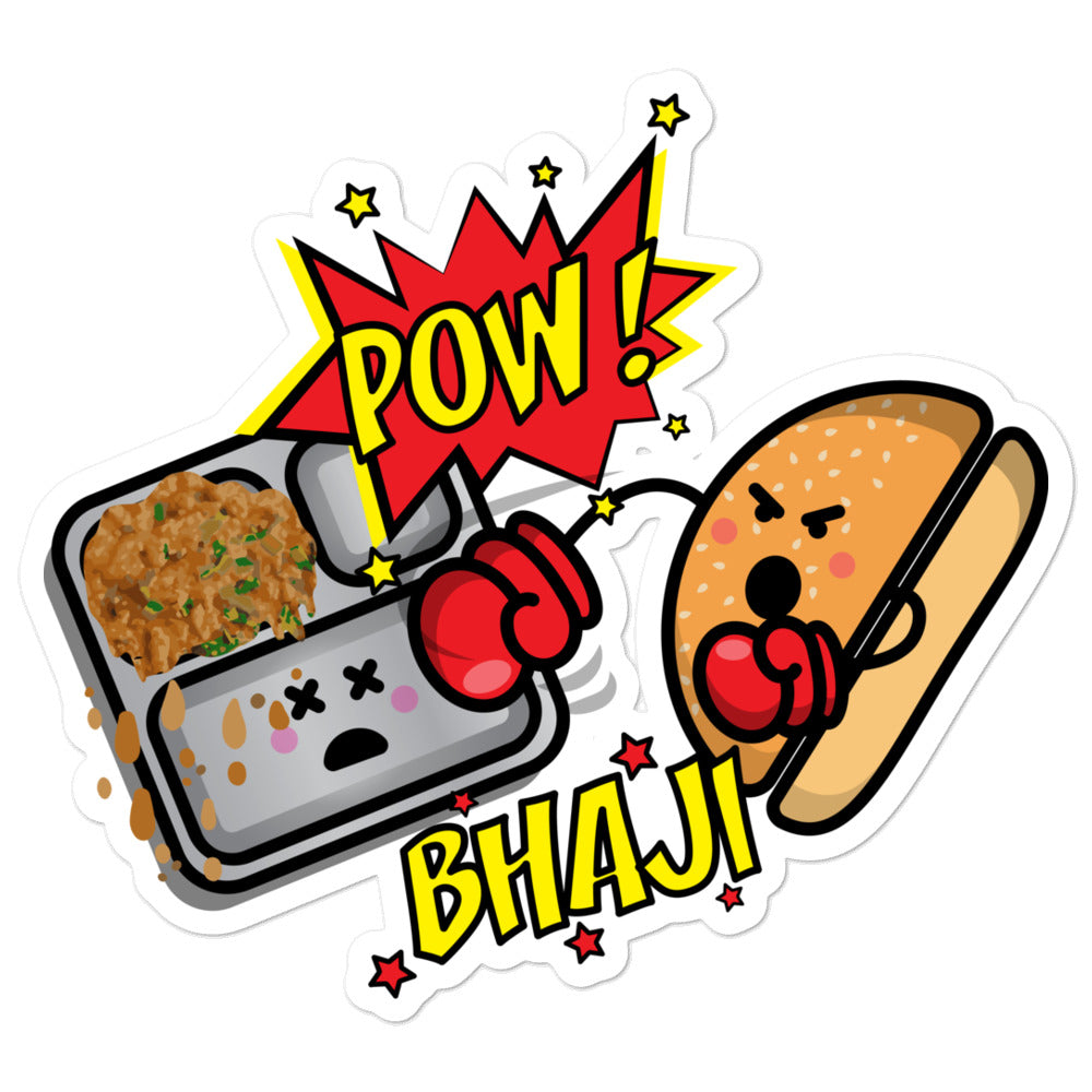 Pow Bhaji - Sticker – The Cute Pista